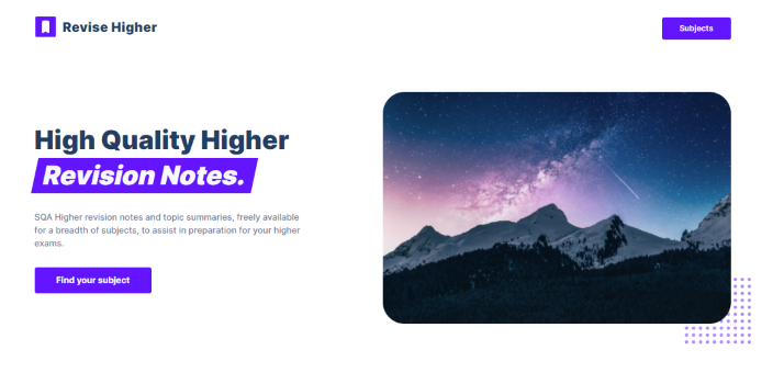 Higher Revision Notes and Summaries | Revise Higher